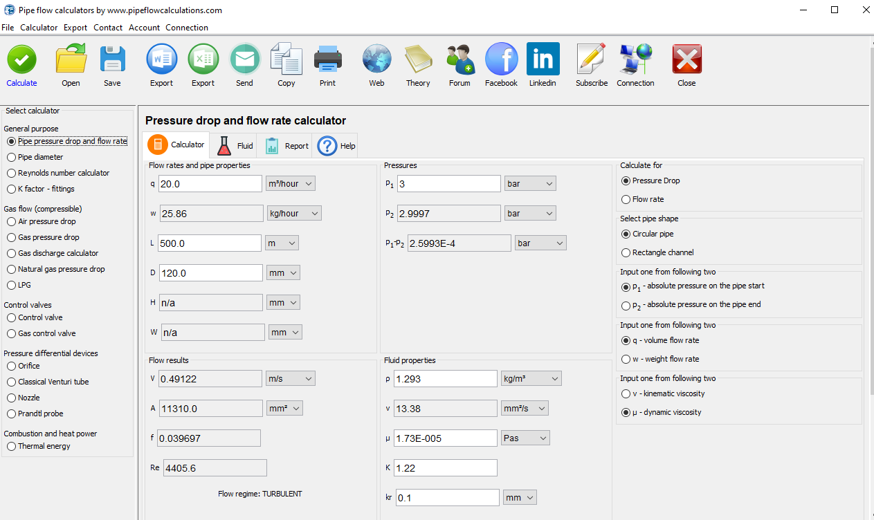 Cilindru Tropical Concis How To Calculate Flow Rate In A Pipe Val